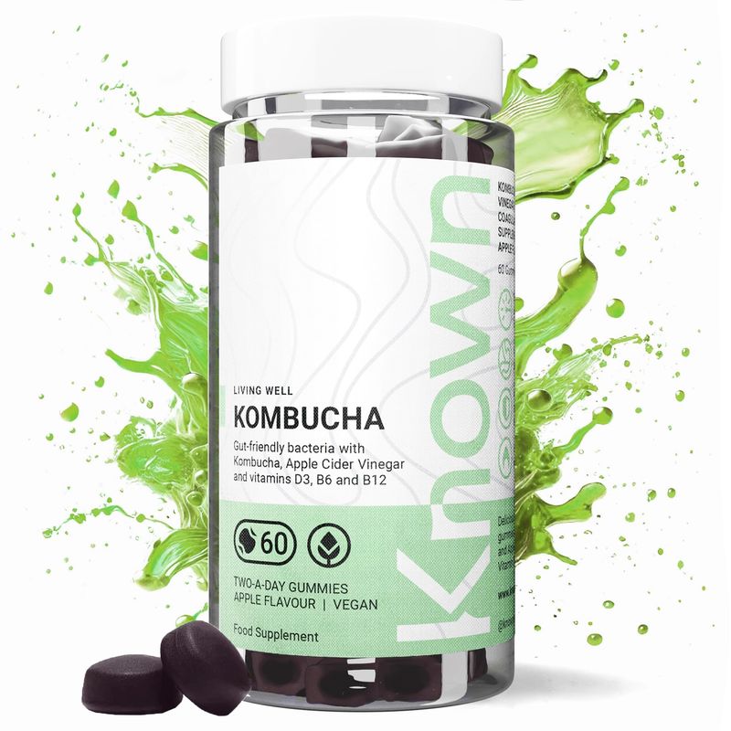 Known - Tasty Kombucha Gummies with Apple Cider Vinegar, Probiotic ...