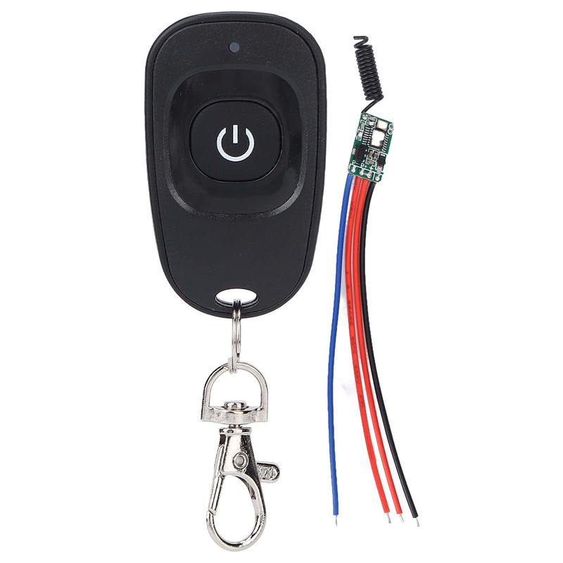 Mini Remote Relay, DC3.5V-DC12V Relay Remote Control Switch 433MHz 3A ...