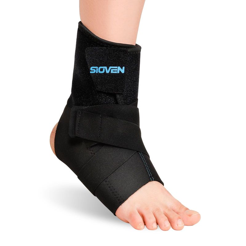 Sioven Ankle Support - Adjustable Ankle Brace Wrap Strap for Sprained ...