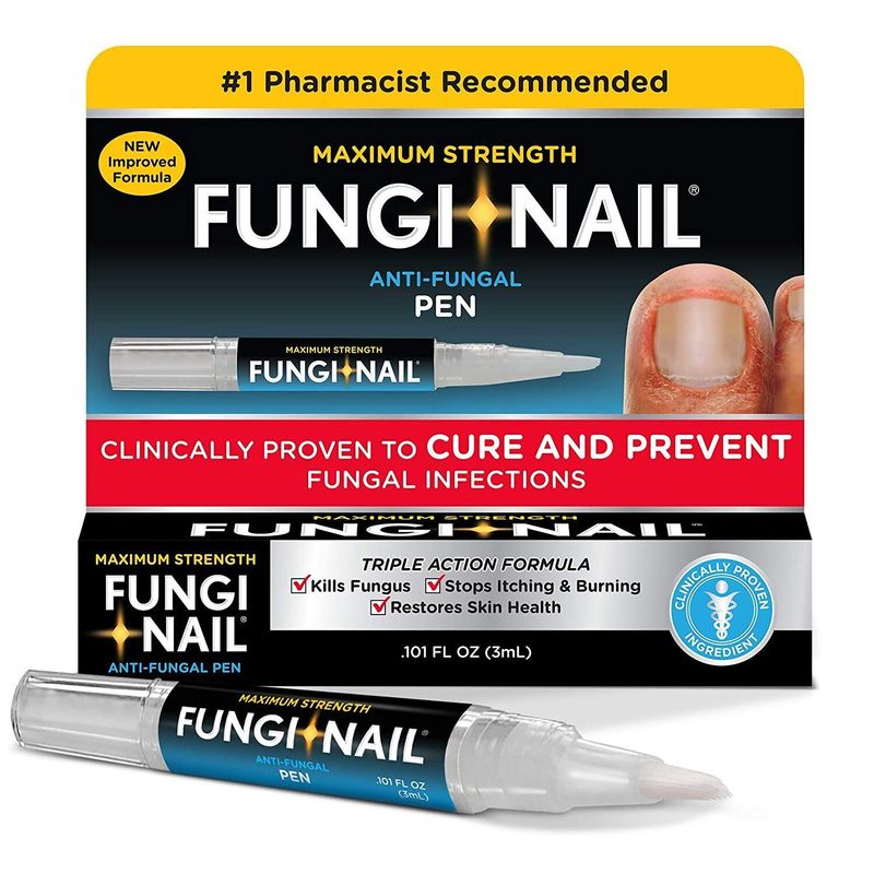 Fungi Nail Maximum Strength Anti-Fungal Pen Plus Aloe & Tea Tree Oil 0. ...