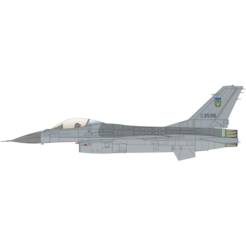 Fab Scale 1/48 Ukraine F-16AM Fighting Falcon Block 15 Thelma with PIDS ...