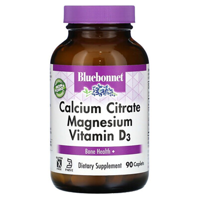Calcium Citrate Magnesium Vitamin D3, 90 Caplets - Online Marketplace ...