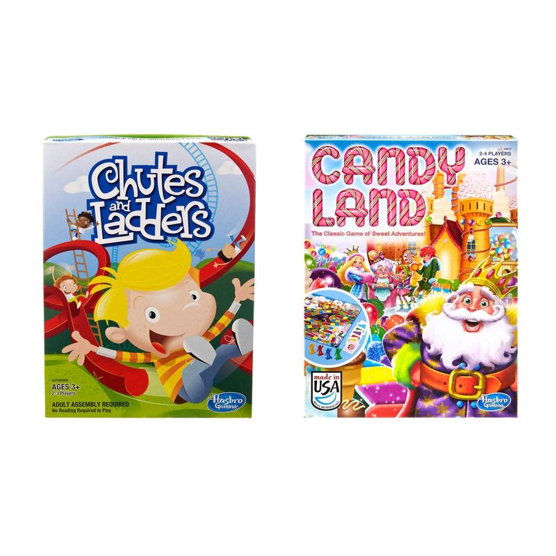 Chutes & Ladders Game + Candy Land Game Bundle of 2 Games - Online ...