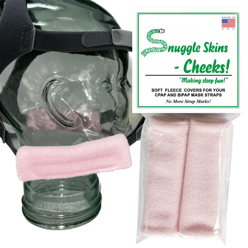 CPAP Strap Covers - Made in The USA - 2-Layered Fleece CPAP Strap ...
