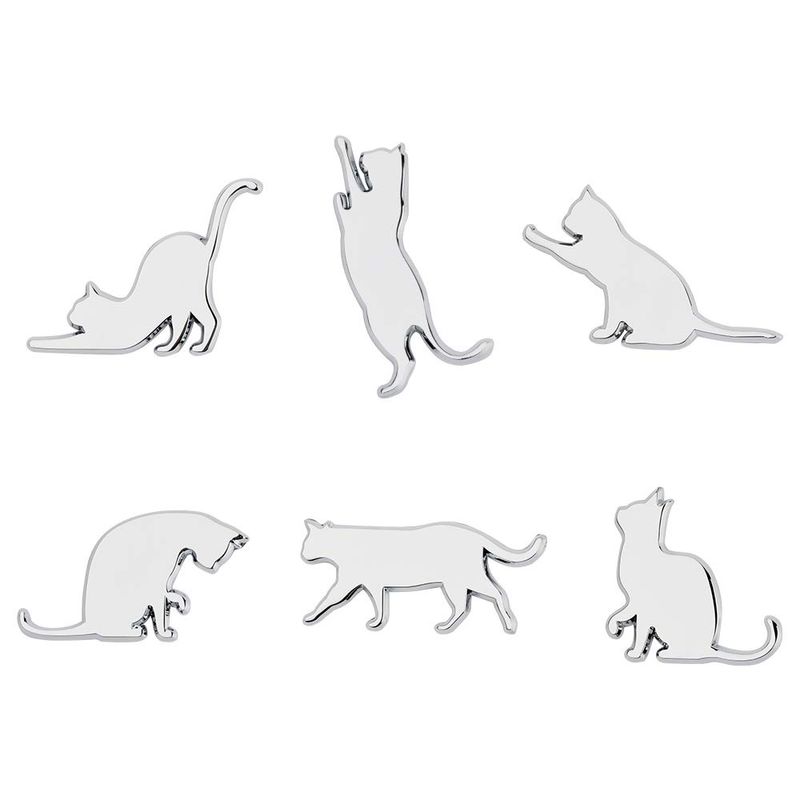 Catland Car Sticker Cat Emblem Charm Cat Emblem Cute Stylish Plate ...