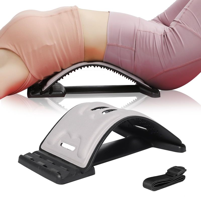 Back Stretcher for Lower Back Pain Relief, Lumbar Support for Car with ...