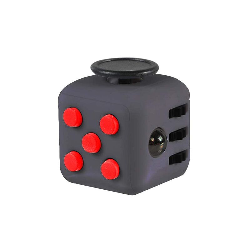 fidget cube 6 sided stress reliever toy fidget cube infinity button ...