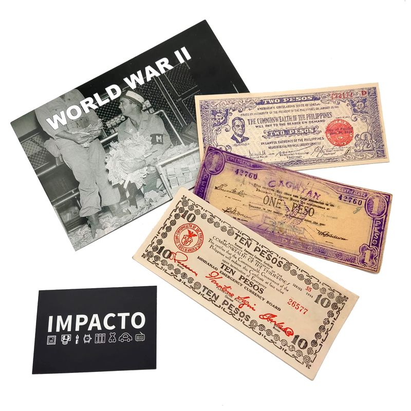 WW2 World Currency - 3 Banknotes Used During The World War 2 by The ...
