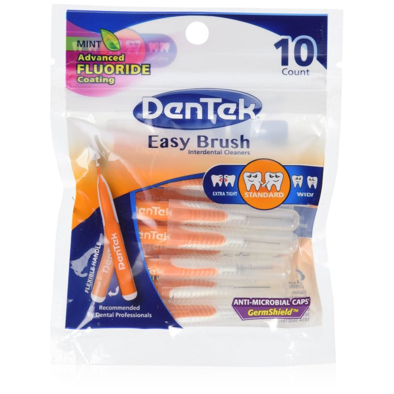 DenTek Easy Brush Interdental Cleaners | Brushes Between Teeth ...