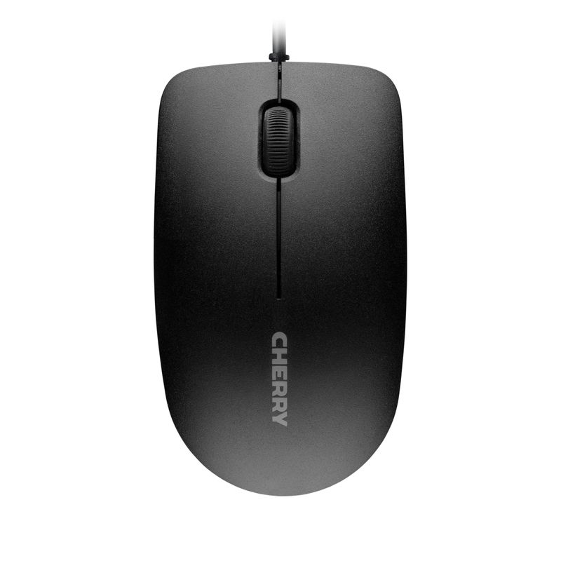 CHERRY MC 1000, Wired Office Mouse, Optical Sensor (1,200 dpi), 3 Buttons, Symmetrical Design ...