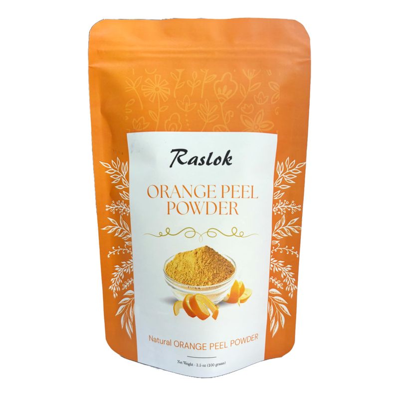 Raslok Pure Orange Peel Powder | Natural Orange Peel (Citrus Aurantium ...