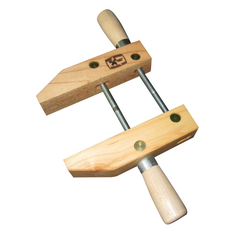 Dubuque Clamp Works Made in USA Wood Hand Screw Clamp 6 inch Hard Maple ...