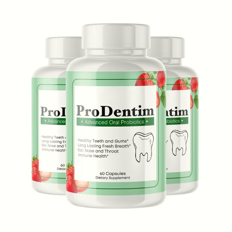 3-Pack Prodentim for Gums and Teeth Health ProDentim Dental Formula 180 ...