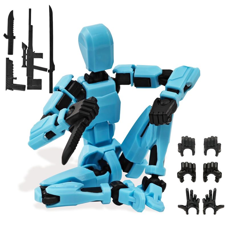 FUNKY STORE Assembly Completed Angel 3D Printed Movable Action Figure ...