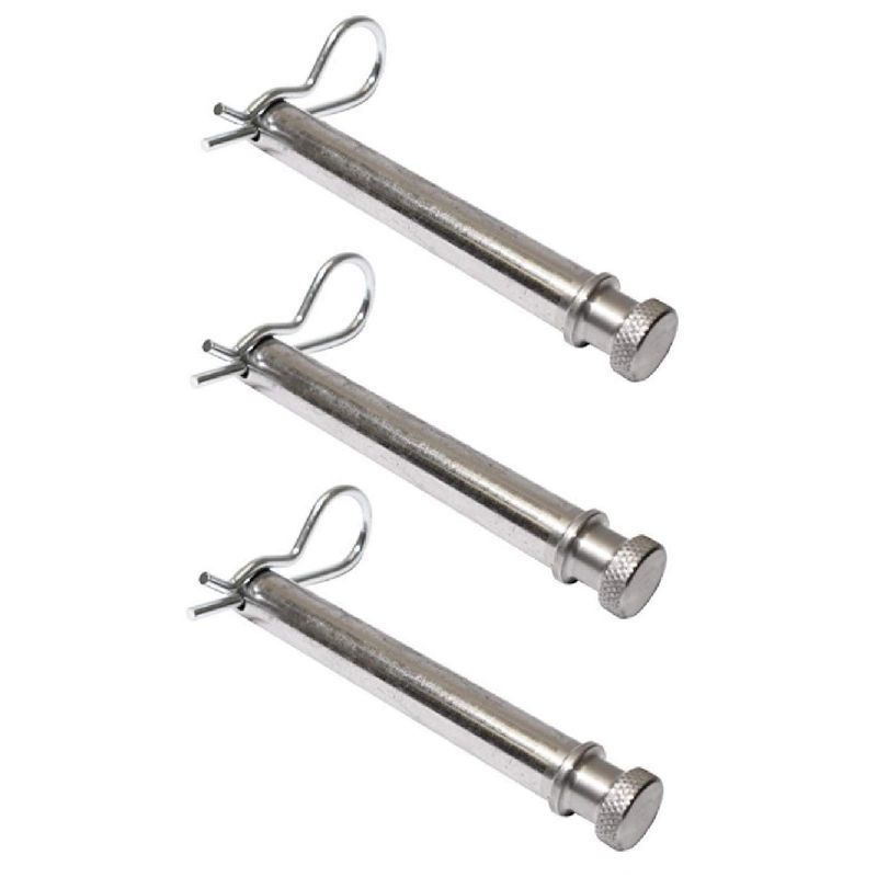 B&W Hitches TS35010 Set of 3 Tow and Stow Stainless Steel Receiver ...