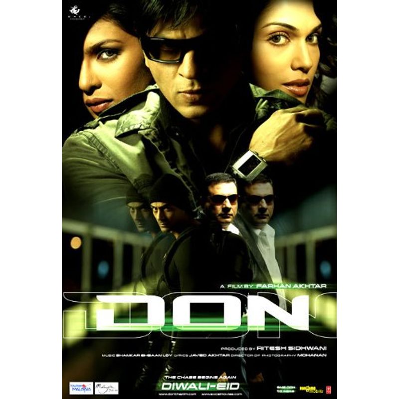 Don - 2006 (Hindi Film / Bollywood Movie / Indian Cinema DVD) - Online ...