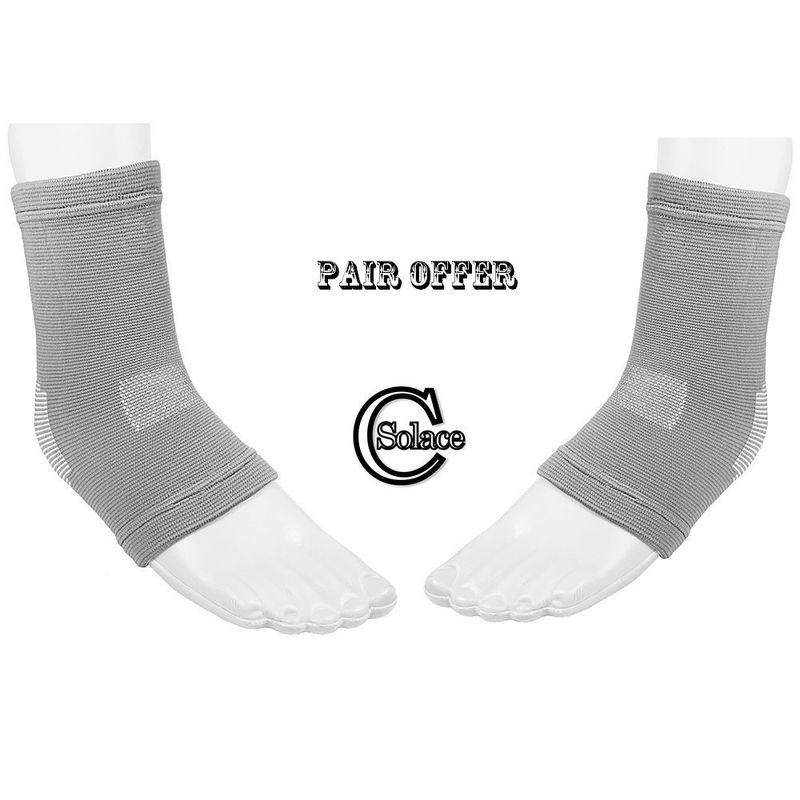 Solace Care Ankle Compression Support Sleeve - Sports Injury Sock ...