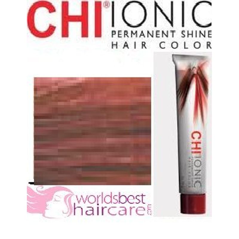 Chi ionic permanent shine hair color 50-7r dark natural red blonde ...