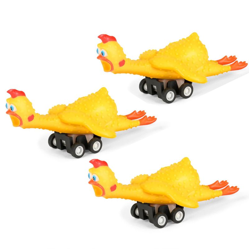 Mcphee Archie Racing Rubber Chickens - 3 Piece Set - Online Marketplace ...
