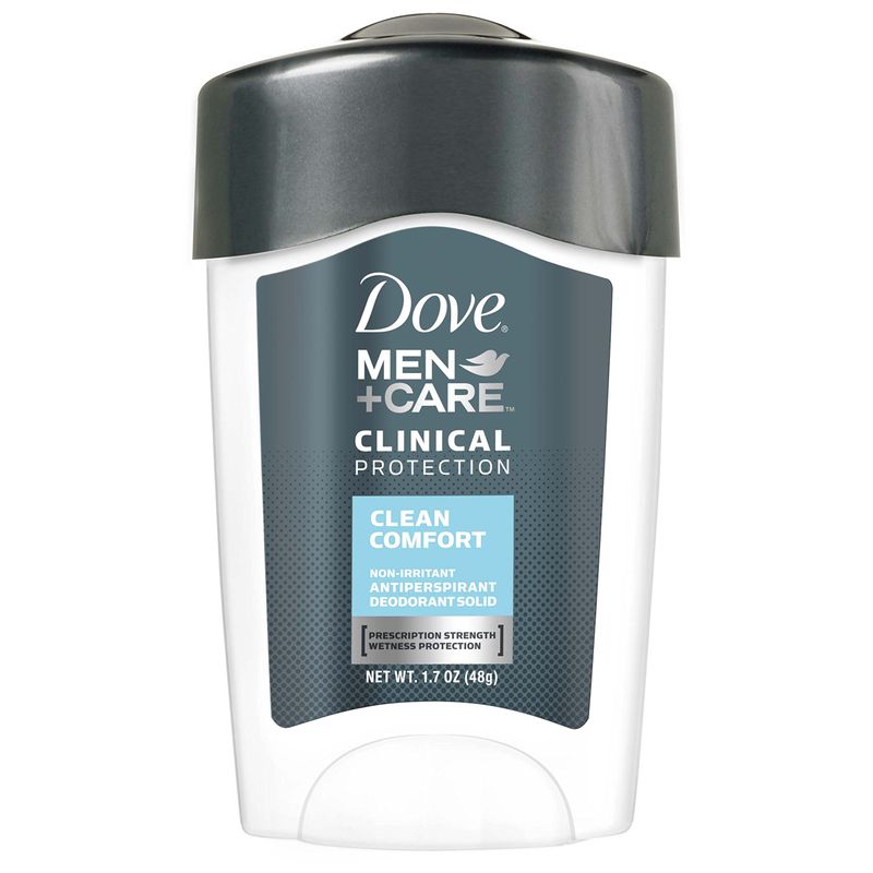 Dove Men+Care Clinical Antiperspirant Deodorant Stick, Clean Comfort, 1 ...