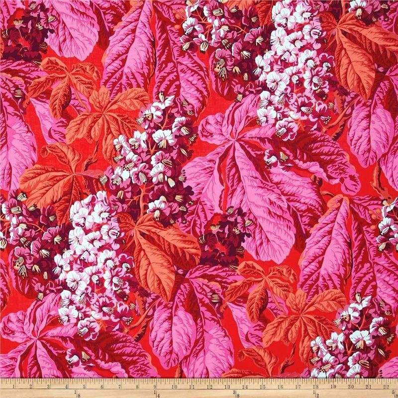 Kaffe Fassett Collective Phillip Jacobs Horse Chestnuts 17.8 x 43.3 ...
