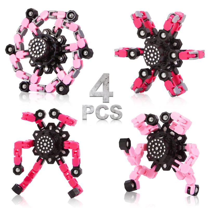 Gokeey Fidget Toys for Teen Girls, Transformable Fidget Spinners,Autism ...