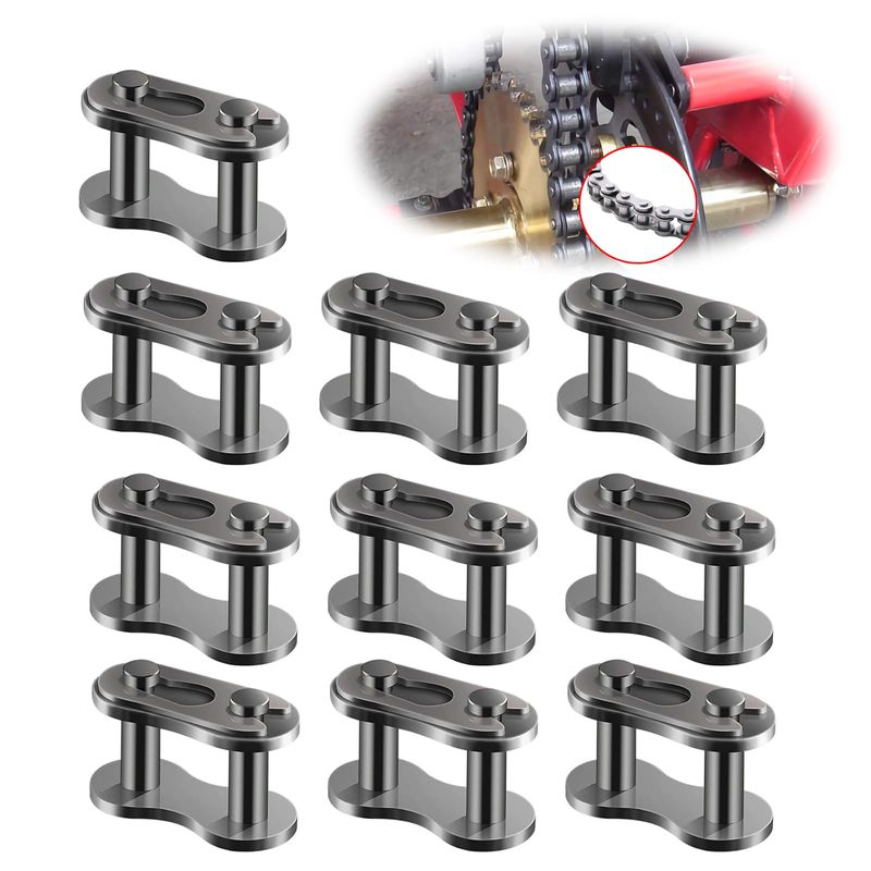 ijuicy 10 PCS #428 Roller Chain Master Connector Link, Pocket Bike ...