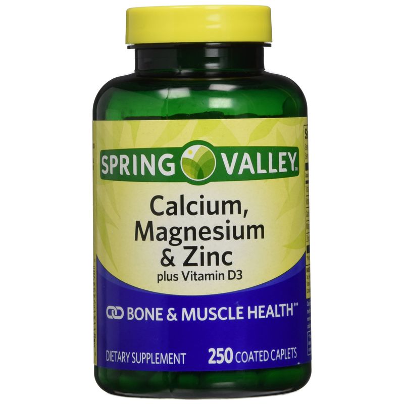 Spring Valley - Calcium Magnesium and Zinc, 250 Caplets - EveryMarket