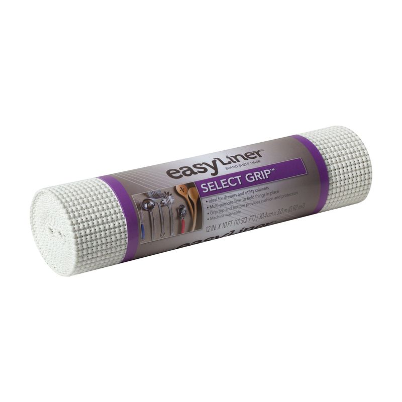 Duck Brand Select Grip EasyLiner Shelf and Drawer Liner, Non-Adhesive ...