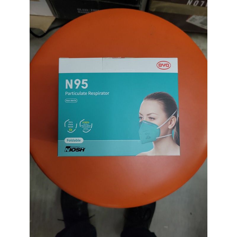 BYD N95 Respirator Protective Disposable Face Mask NIOSH 20 Masks - Online Marketplace - EveryMarket