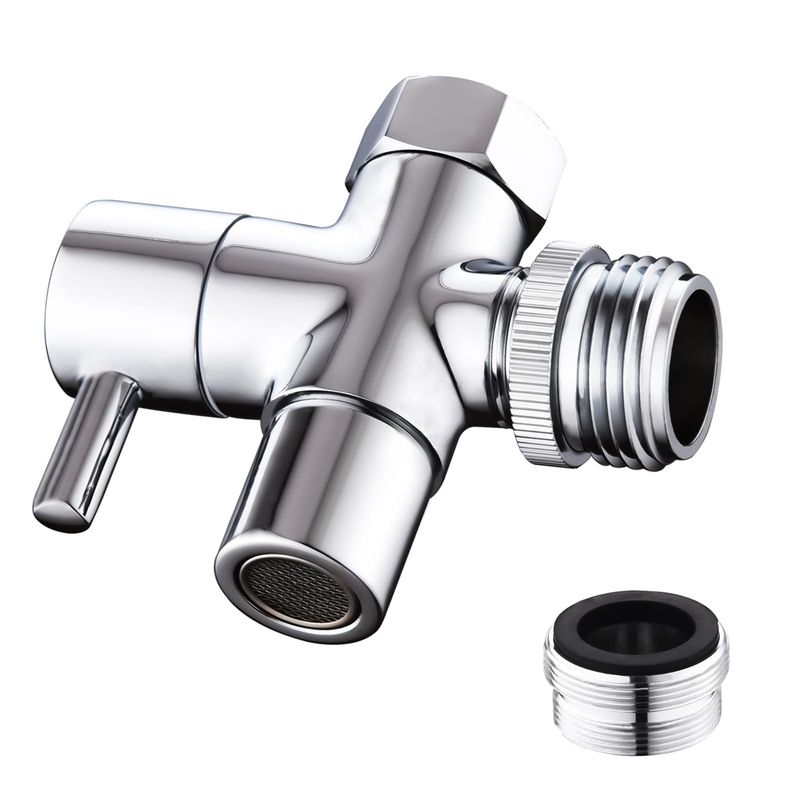Hsmhose Sink Faucet Diverter Valve,Faucet Diverter Adapter for Sink ...