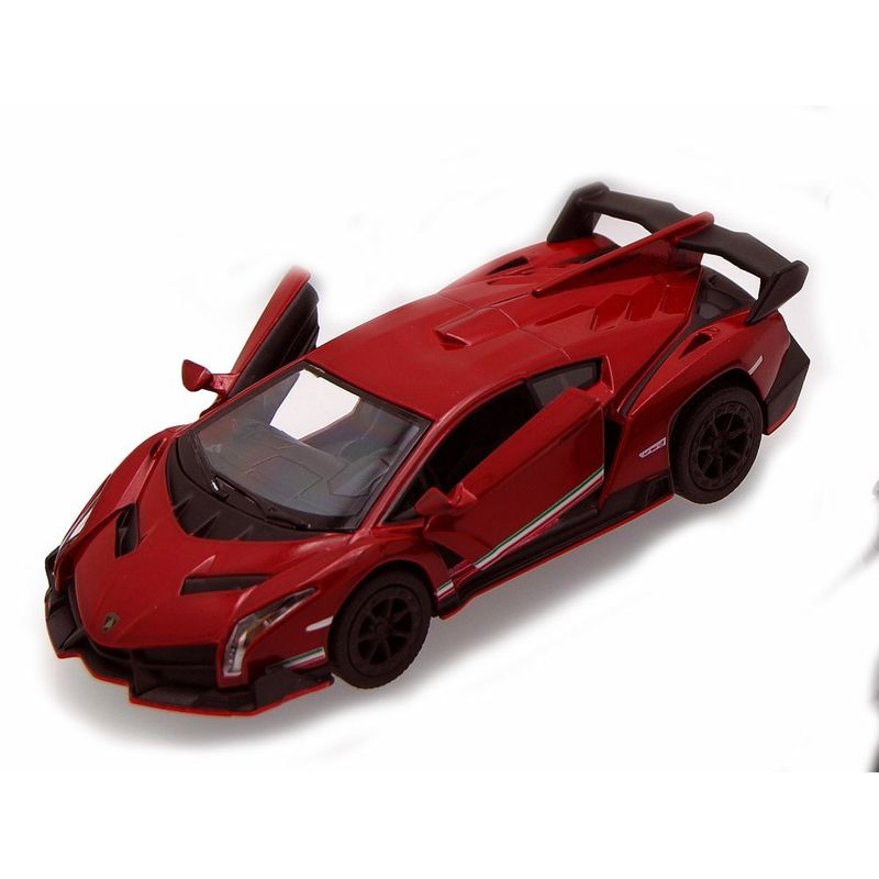 KiNSMART Lamborghini Veneno 1/36 Diecast Metal Toy Model (RED) - Online ...