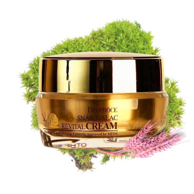 Deoproce Premium Snail Revital Premium Cream Snail Secretion Filtrate ...