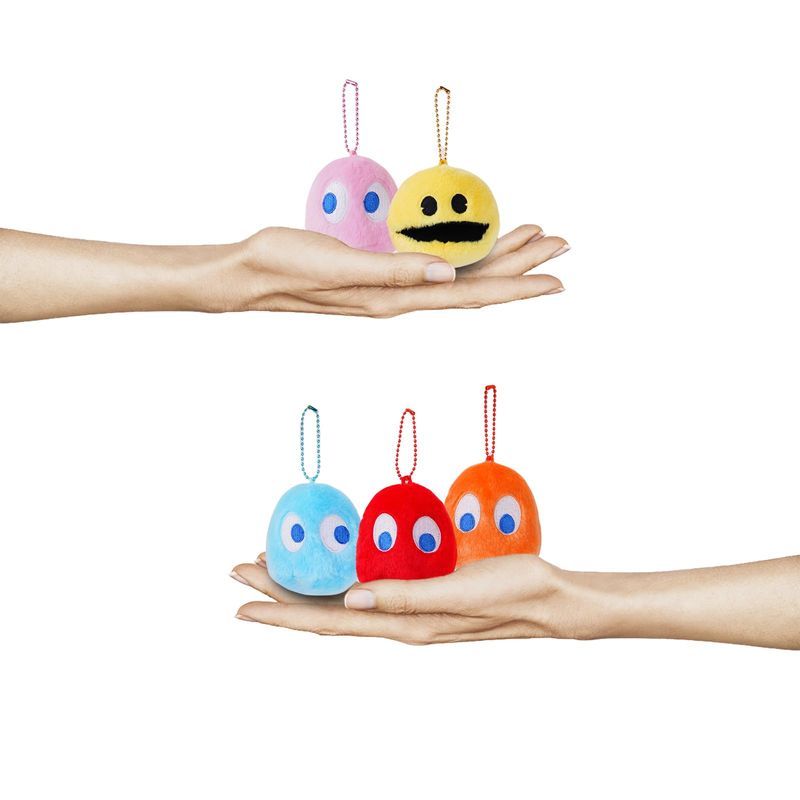 Cute pac game man Plush Keychain, Soft and Cute 3inches Stuffed ...
