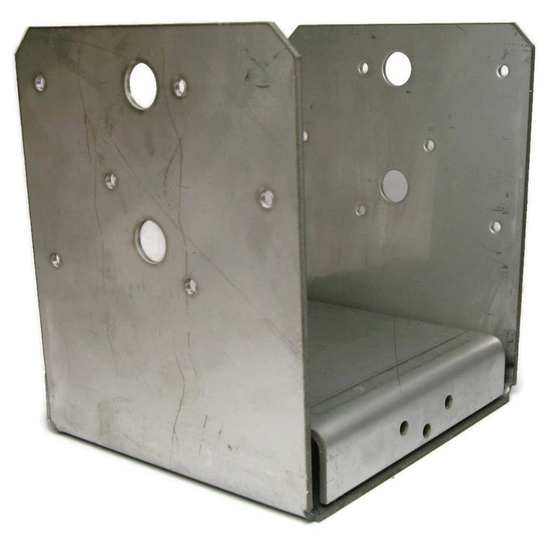 Decking Post Base 316 Stainless Steel 4x4 PAU44 ABU44 Post Anchor for ...