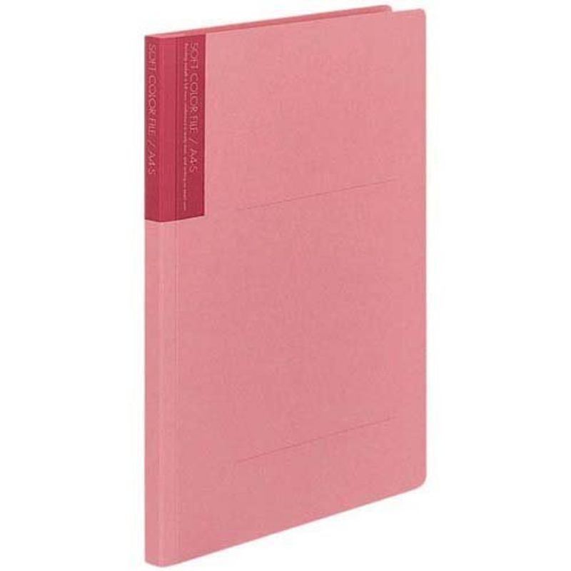 Kokuyo soft color files A4 Pink Pack of 10 - EveryMarket