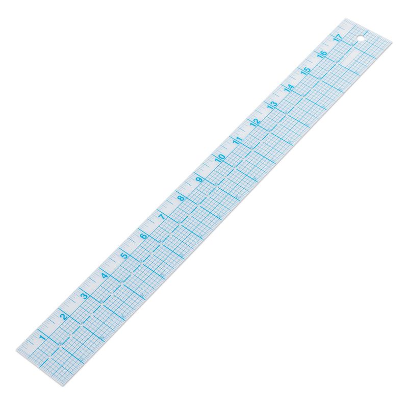 See-Thru Accurate Positioning and Marking Sewing Clear Ruler 2 x 18 ...