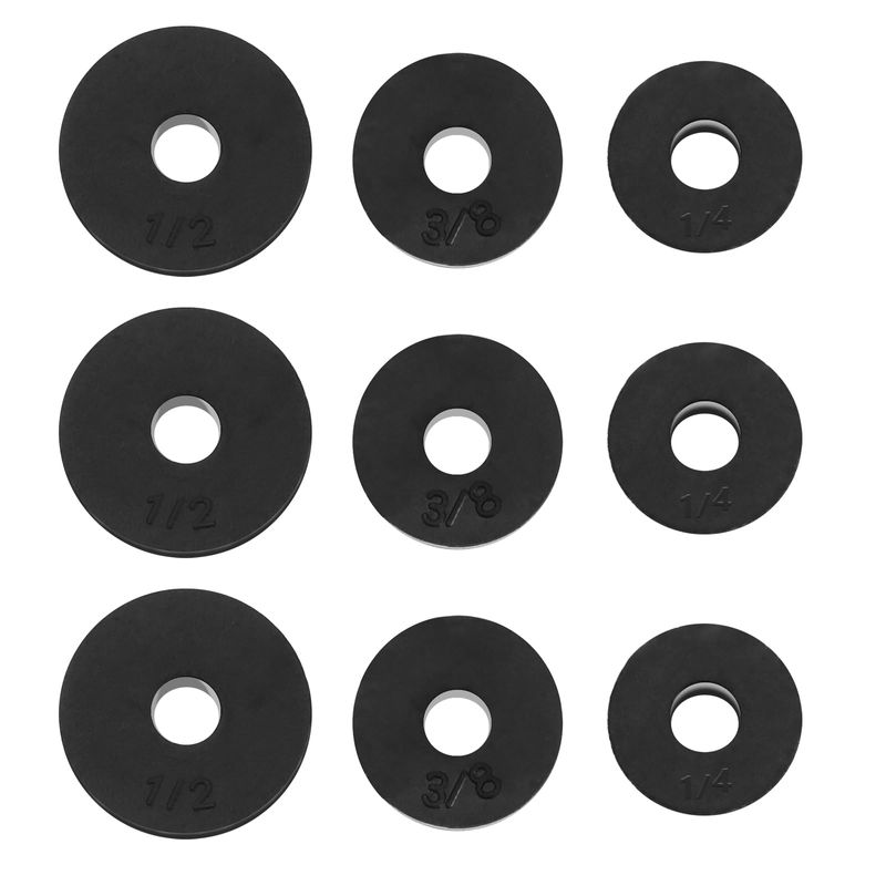 VGOL 40Pcs 1/2 3/8 1/4 Faucet Washers Replacement Tap Washers Mixed ...