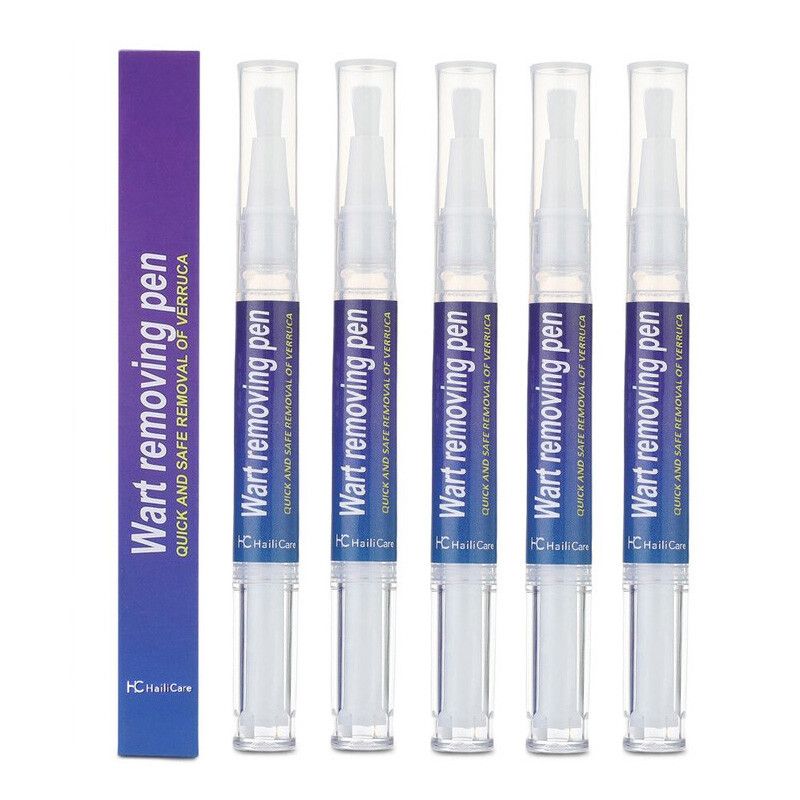 Wart Remover Pen Skin Tag Mole Remover Eliminate Foot Corn Warts ( Pack ...