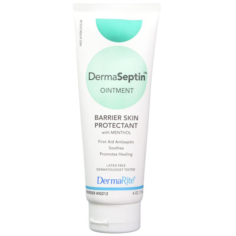 DermaSeptin Soothing Skin Protectant Ointment Tube, 4 oz. (Packaging ...