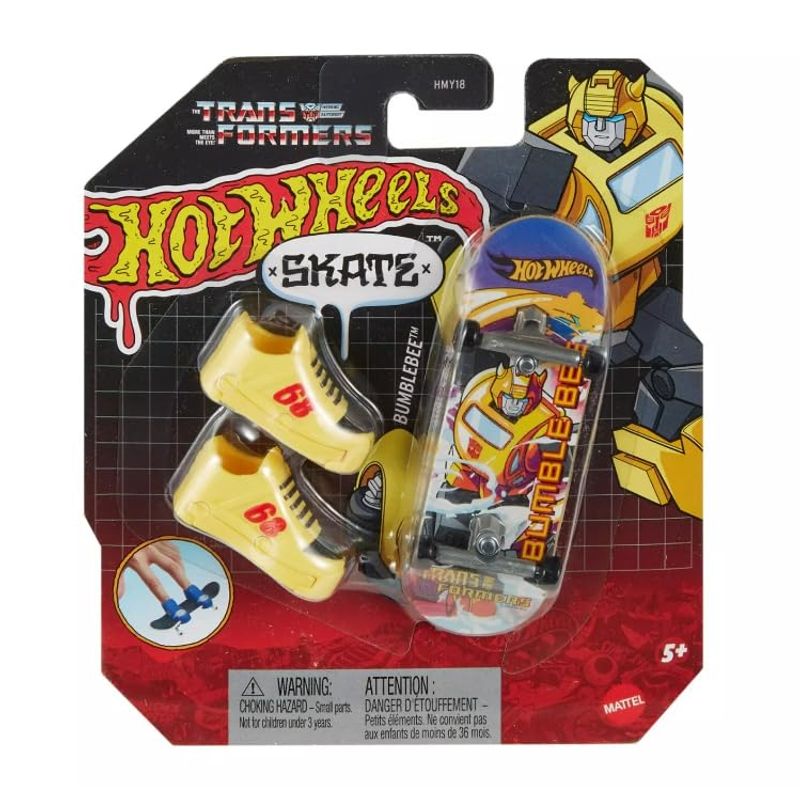 Hot Wheels Skate Transformers Bumblebee Finger Skateboard - Online ...