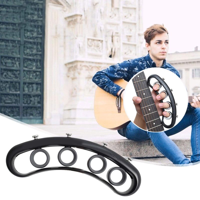banapoy Finger Expander, Black, Finger Extender for Guitar Learning ...