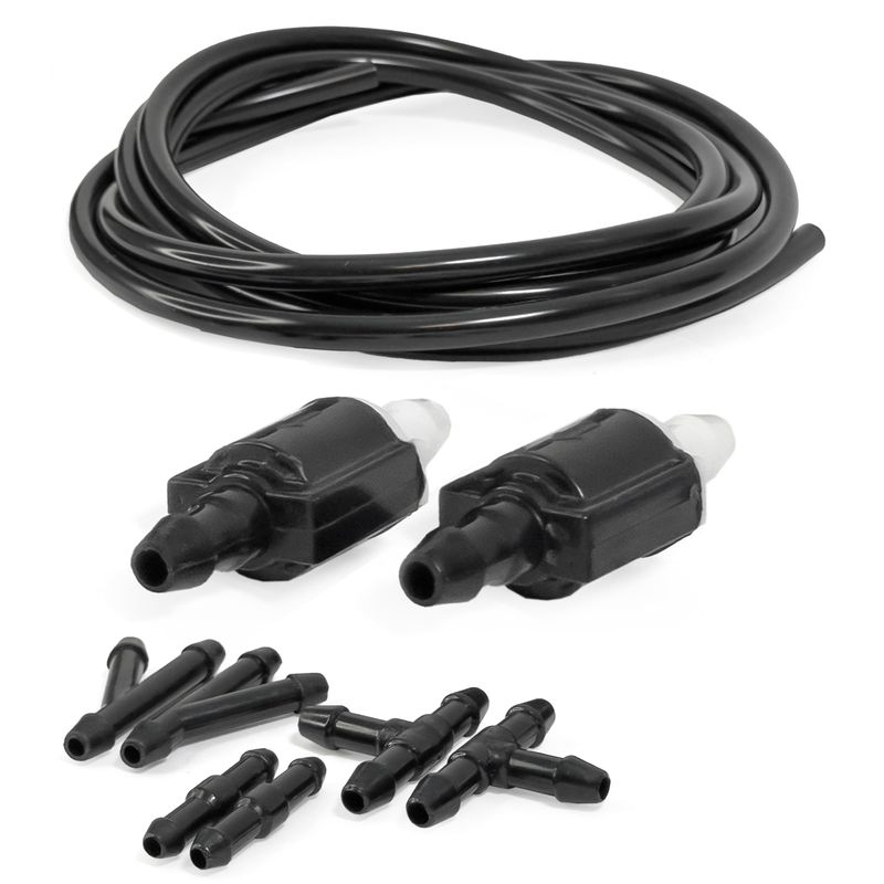 Universal kit Windshield Washer Check Valves, Hose, connectors for ...