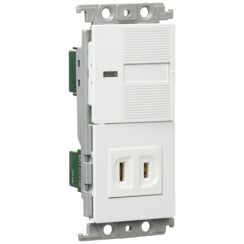 Panasonic Cosmo Series WTF10016W Wide 21 Embedded Switch and Outlet Set ...
