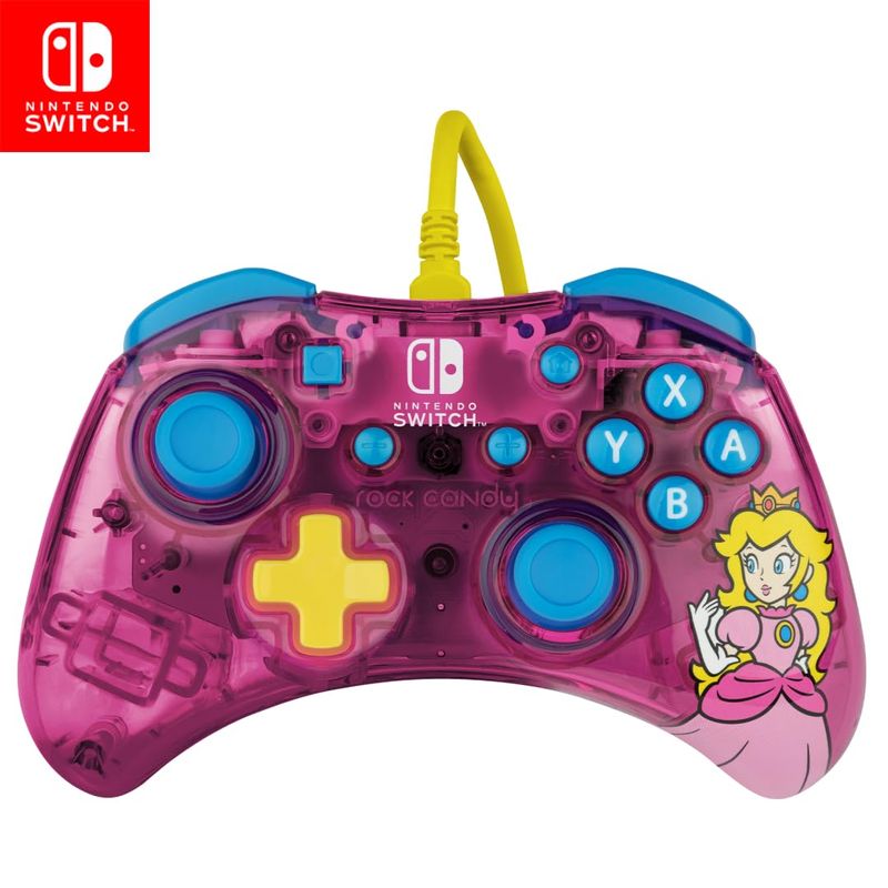PDP Rock Candy Wired Gaming Switch Pro Controller - Official License ...