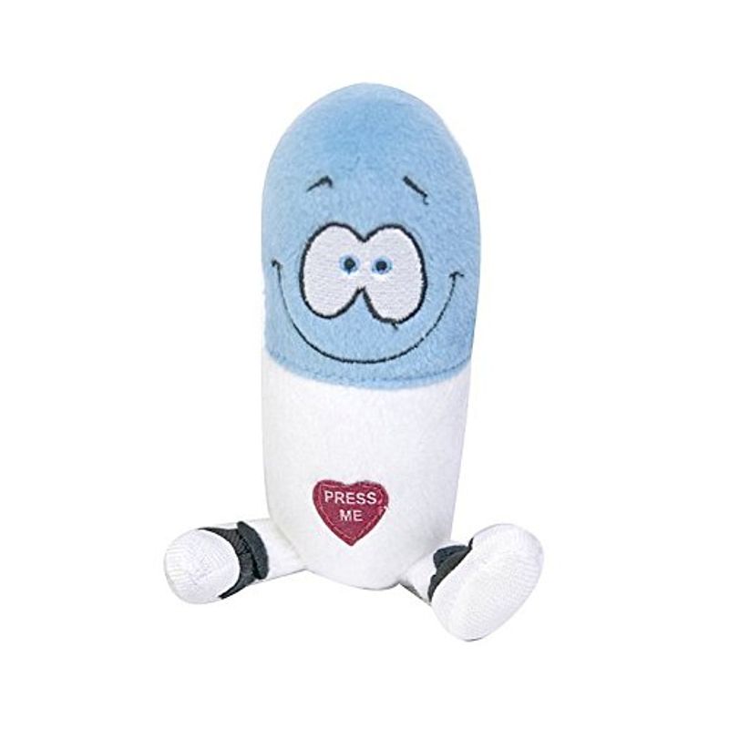 Just For Laughs Giggling Plush Happy Pill - Online Marketplace ...