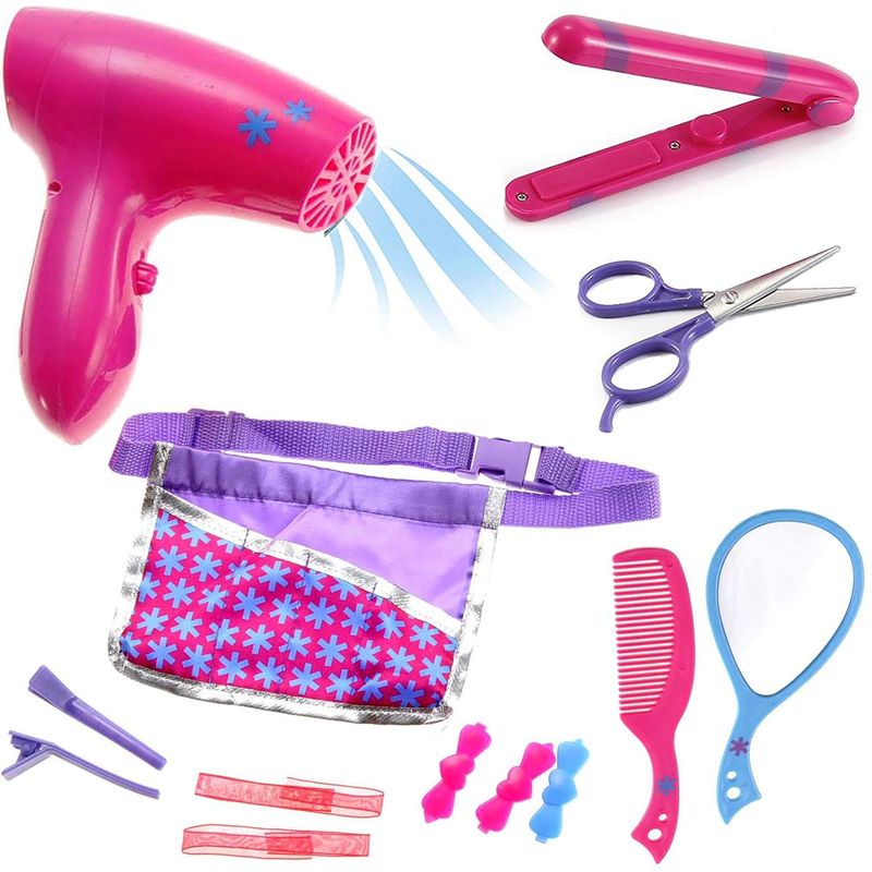 Beauty Hair Stylist Set - Boutique Beauty Salon Fashion Pretend Play ...
