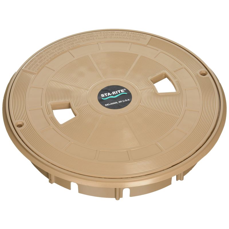Pentair 08650-0159 Tan Lid and Collar Replacement Sta-Rite Pool/Spa ...