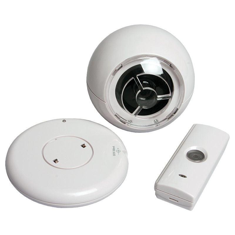 SX220W Byron Wireless Rechargeable Door Bell Chime Kit by Byron ...