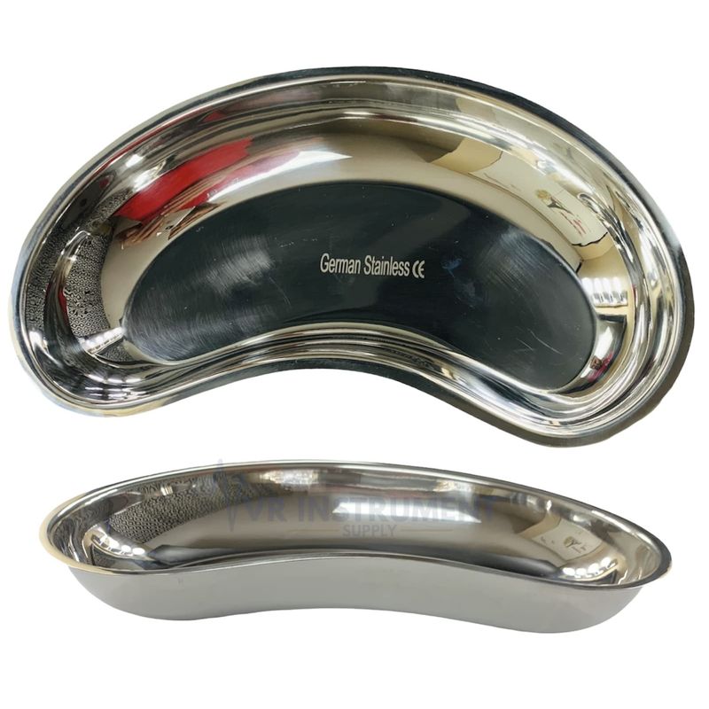 VR Instrument Supply Stainless Steel Kidney Tray 12" Dental Lab ...